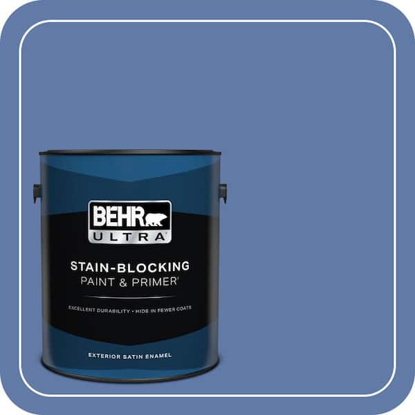 BEHR ULTRA 1 gal. #M540-6 Miracle Elixir Satin Enamel Exterior Paint ...