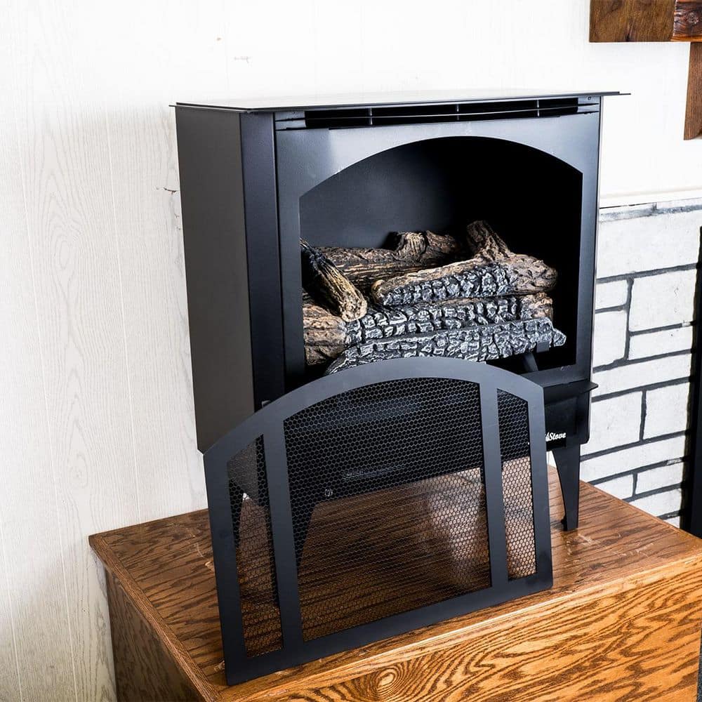 BUCK STOVE 32,000 BTU Vent-Free Liquid Propane Gas Stove with Legs and ...