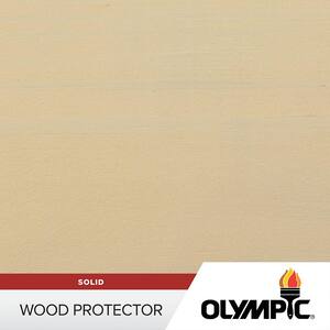 Olympic Wood Protector 1 gal. SC-1073 Sheer Natural Exterior Solid ...