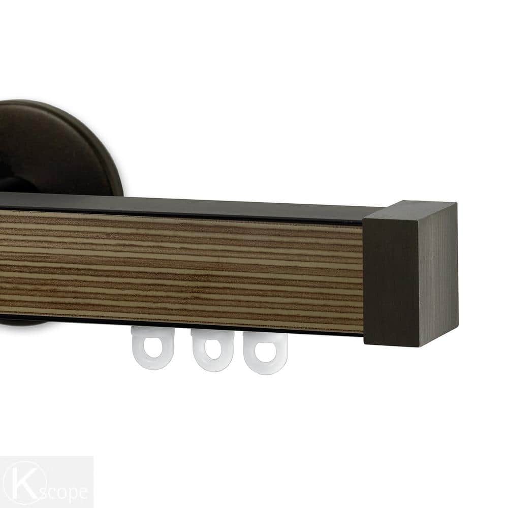 Art Decor Nexgen 106 in. Non-Adjustable Single Traverse Window Curtain ...