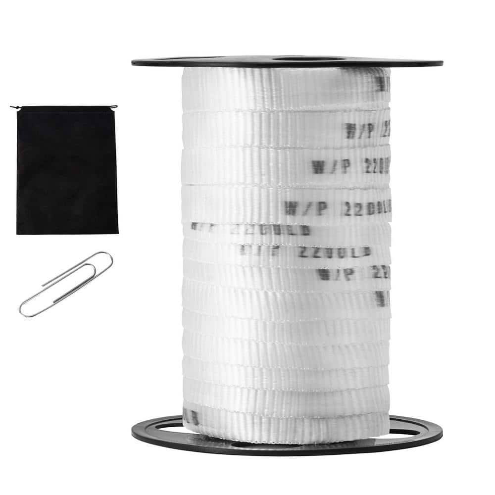 SVOPES Polyester Pulling Tape Mule Tape-5/8 in. x 108 ft., 2200 lbs ...