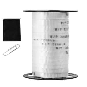 VEVOR Polyester Pull Tape 5/8 in. x 108 ft. Mule Tape Flat Rope 2200 ...