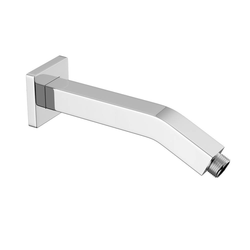 Logmey 7 in. Stainless Steel Shower Arm in Chrome HSB-HC6WHGLS - The ...