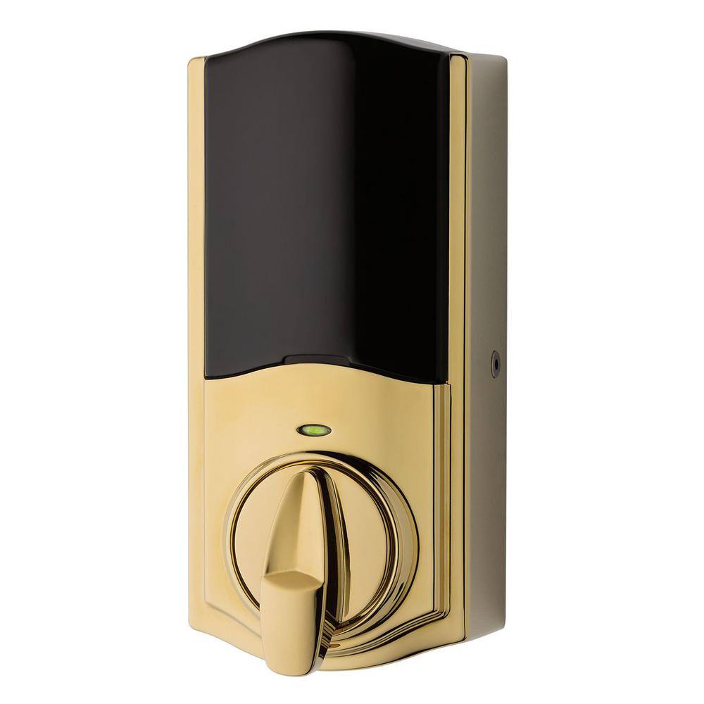 Kwikset Convert Smart Lock Lifetime Polished Brass Conversion Kit ...
