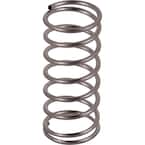 Prime-Line Compression Spring, Spring Steel Construction, Nickel-Plated ...