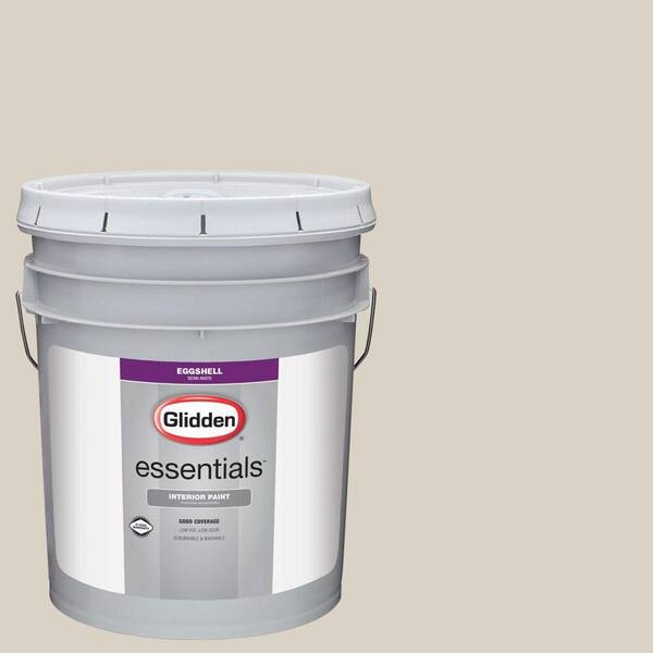 Glidden Essentials 5 gal. #HDGWN57D Papyrus Paper Eggshell Interior ...