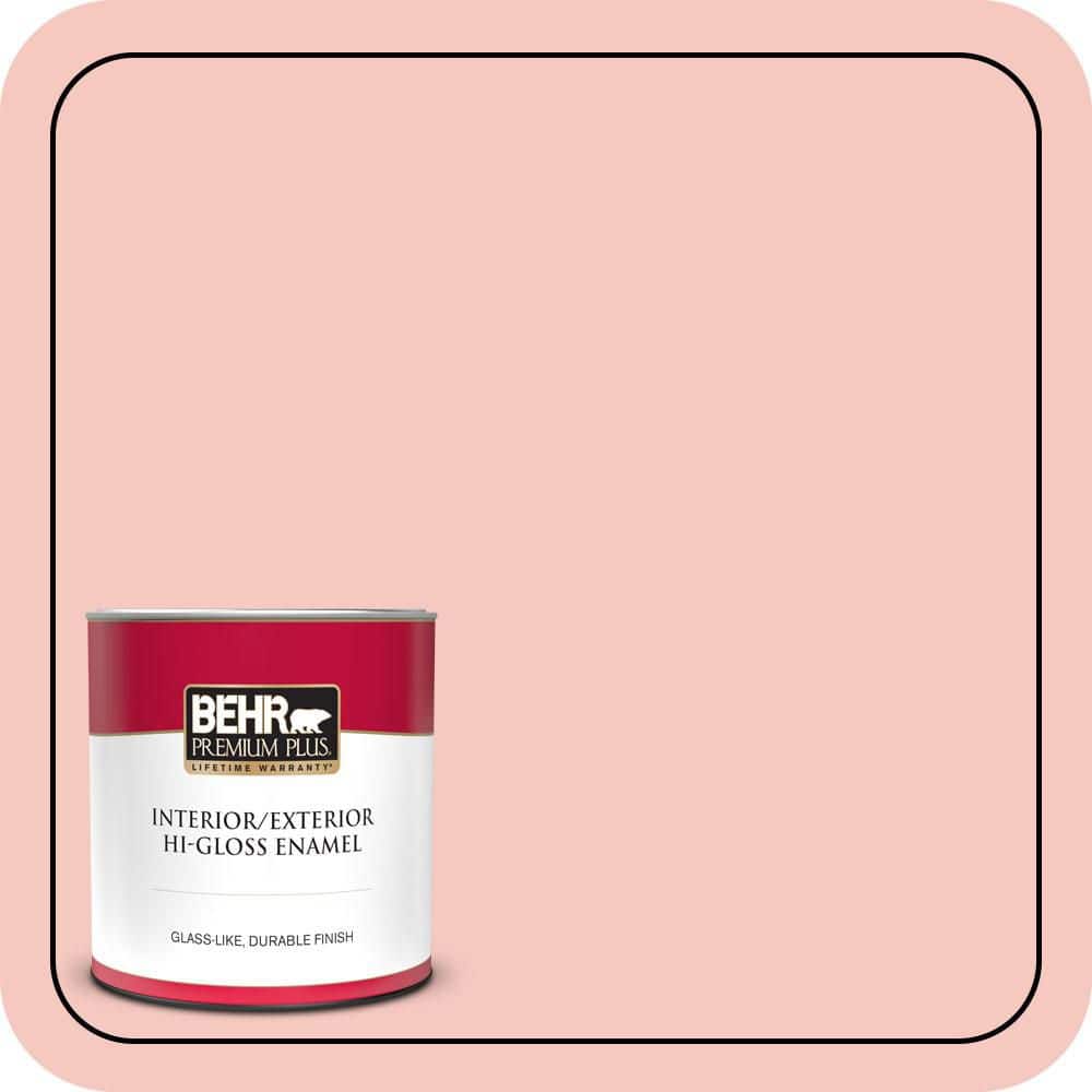 BEHR PREMIUM PLUS 1 qt. #180C-2 Sandblast Hi-Gloss Enamel Interior ...