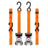 SmartStraps 10 ft. Orange RatchetX Tie Down Straps with 1,000 lb. Safe ...