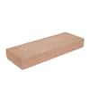 Angelus Block 6 in. x 2 in. x 16 in. Sungold Concrete Top Cap ...