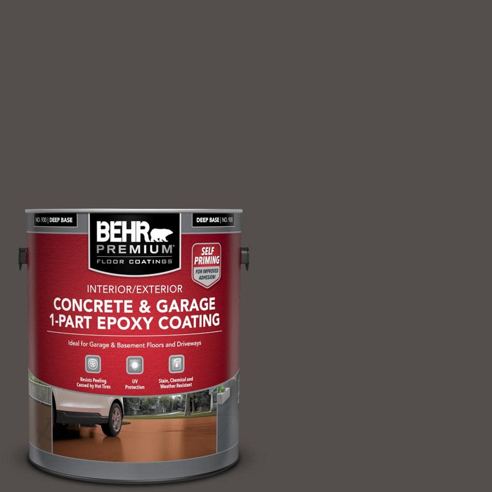 BEHR PREMIUM 1 gal. #PPU24-02 Berry Brown Self-Priming 1-Part Epoxy ...