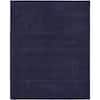 Unique Loom Studio Solid Shag Midnight Blue 8' 0 x 10' 0 Area Rug ...