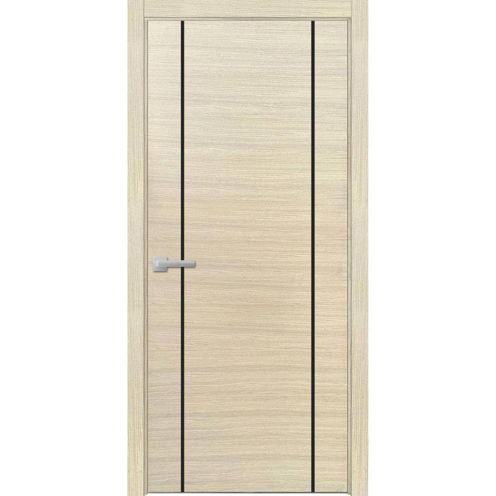 Sartodoors 17 18 in. x 96 in. Right-Hand/Inswing Solid Natural Veneer ...