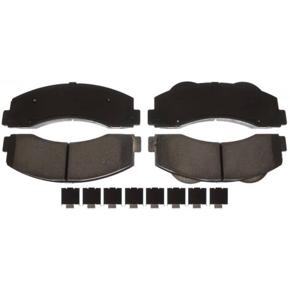 Raybestos Specialty Police Ceramic Disc Brake Pad - Front SP1414PSH ...