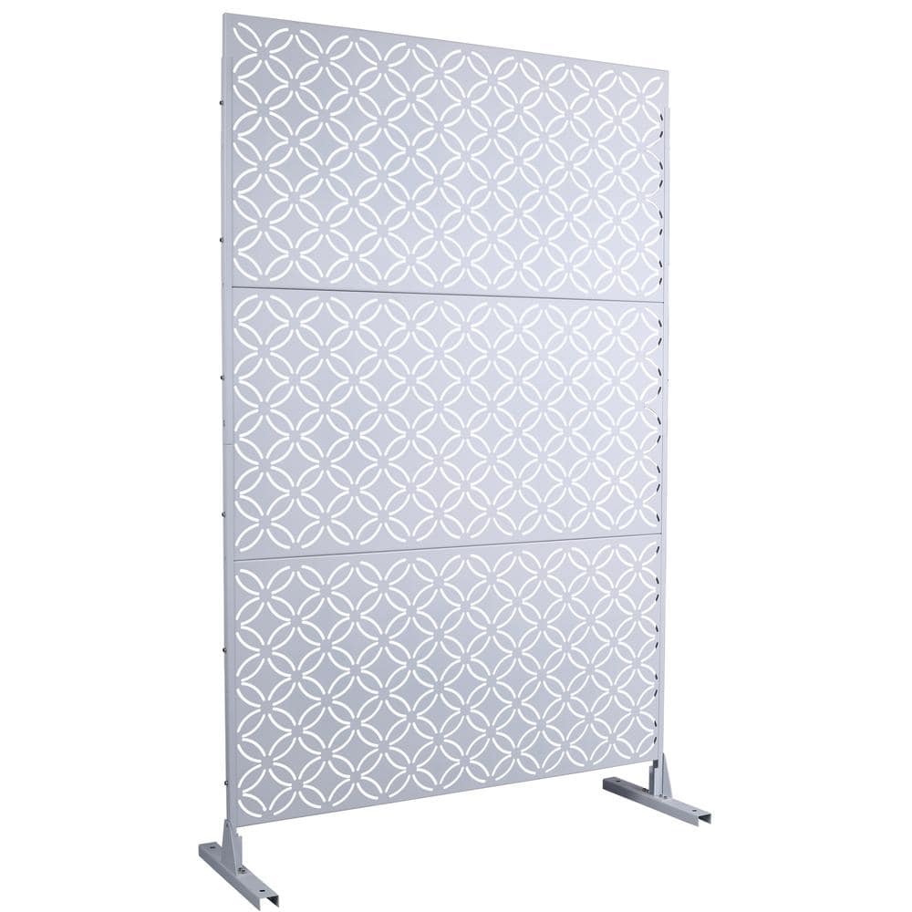 Sudzendf Outdoor and Indoor Freestanding Decorative Privacy Screen ...