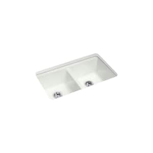 Reviews for KOHLER Riverby 33 in. Undermount Double-Bowl Workstation ...