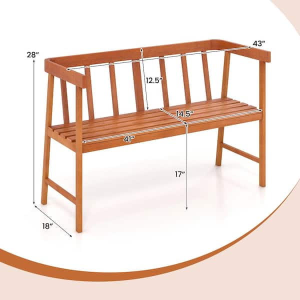 Kmart wooden bench seat store