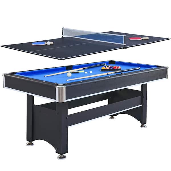 Barrington 5.5 ft. Urban Drop Pocket Table With Pool Ball and Cue Stick ...