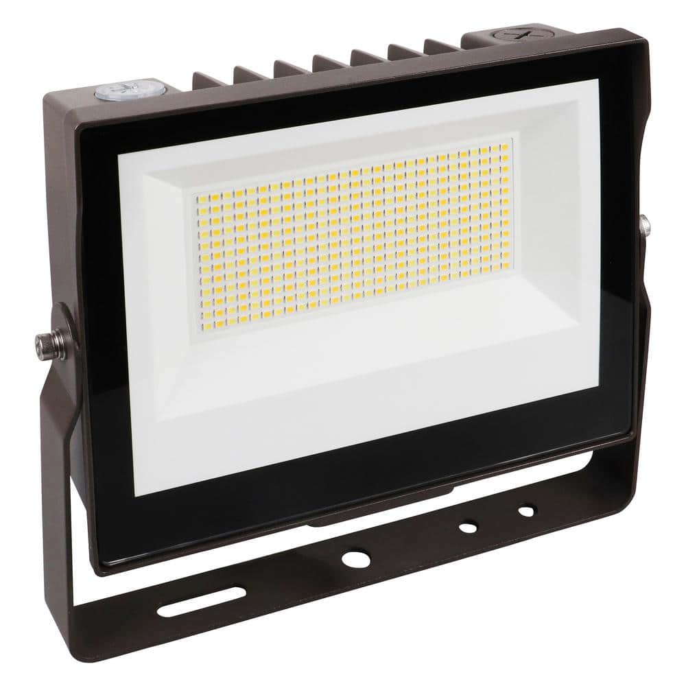 LEDVANCE 35-Watt Equivalent 5075 Lumens ValueLED Bronze Flood Light ...