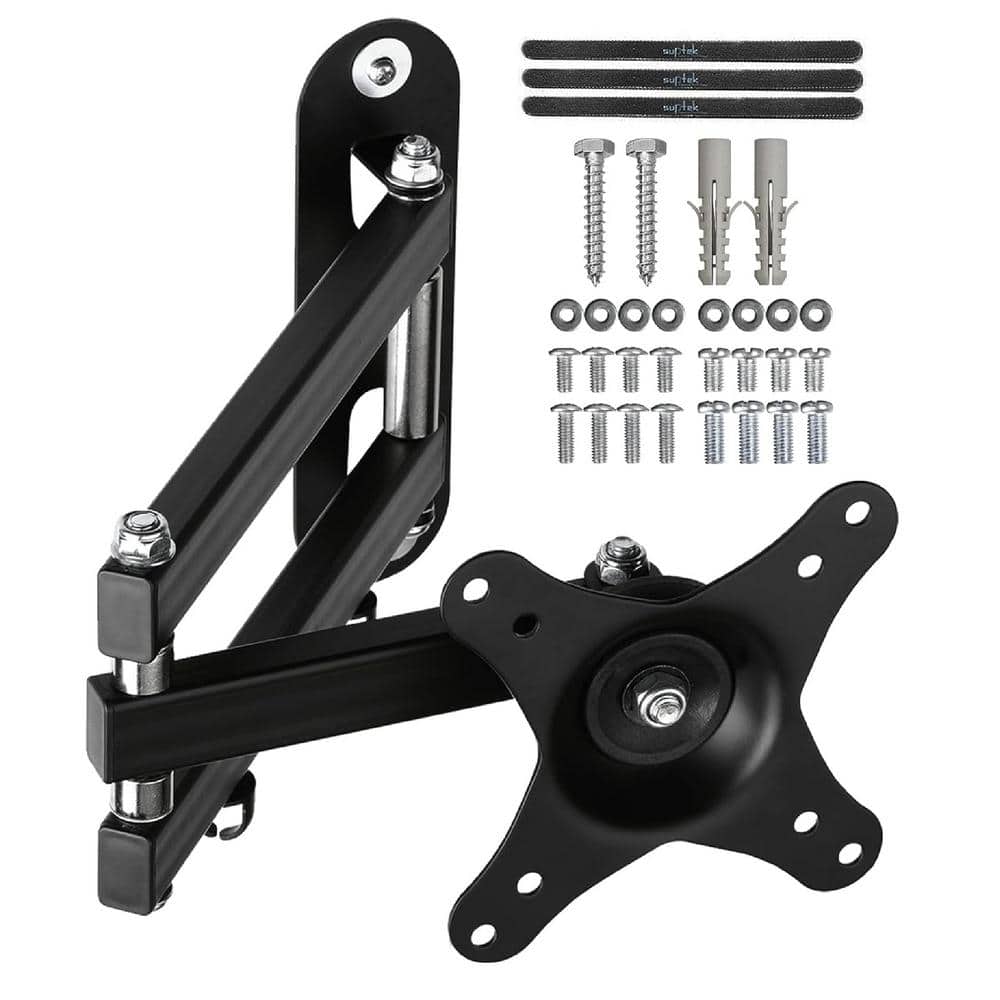 Vrbgify Wall Mount Swivel Tilt Rotation Full Motion Adjustable ...