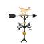 Montague Metal Products 32 in. Deluxe Gold Golfer Weathervane WV-388-GB ...