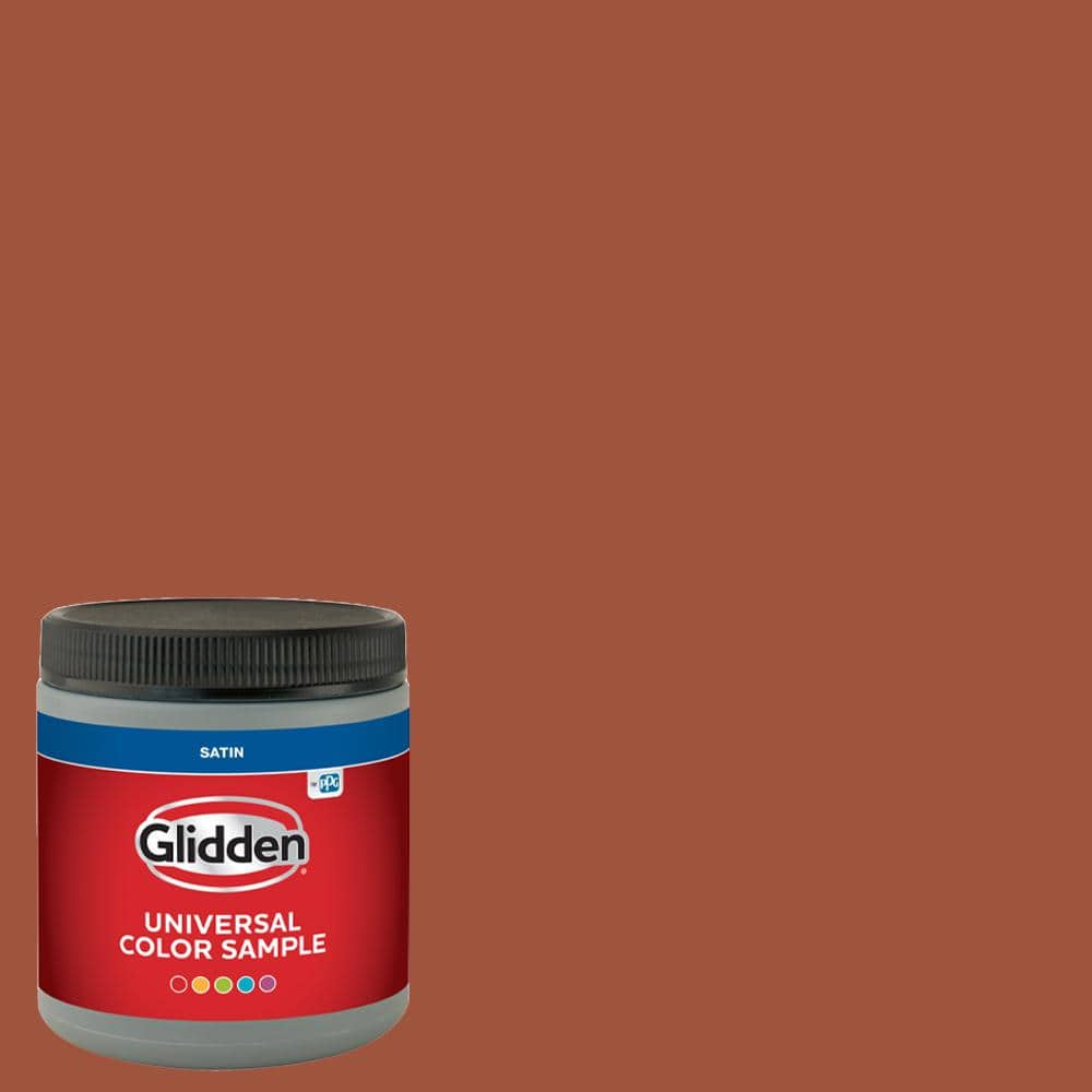 Reviews for Glidden 8 oz. PPG1063-7 Ancient Copper Satin Interior Paint ...