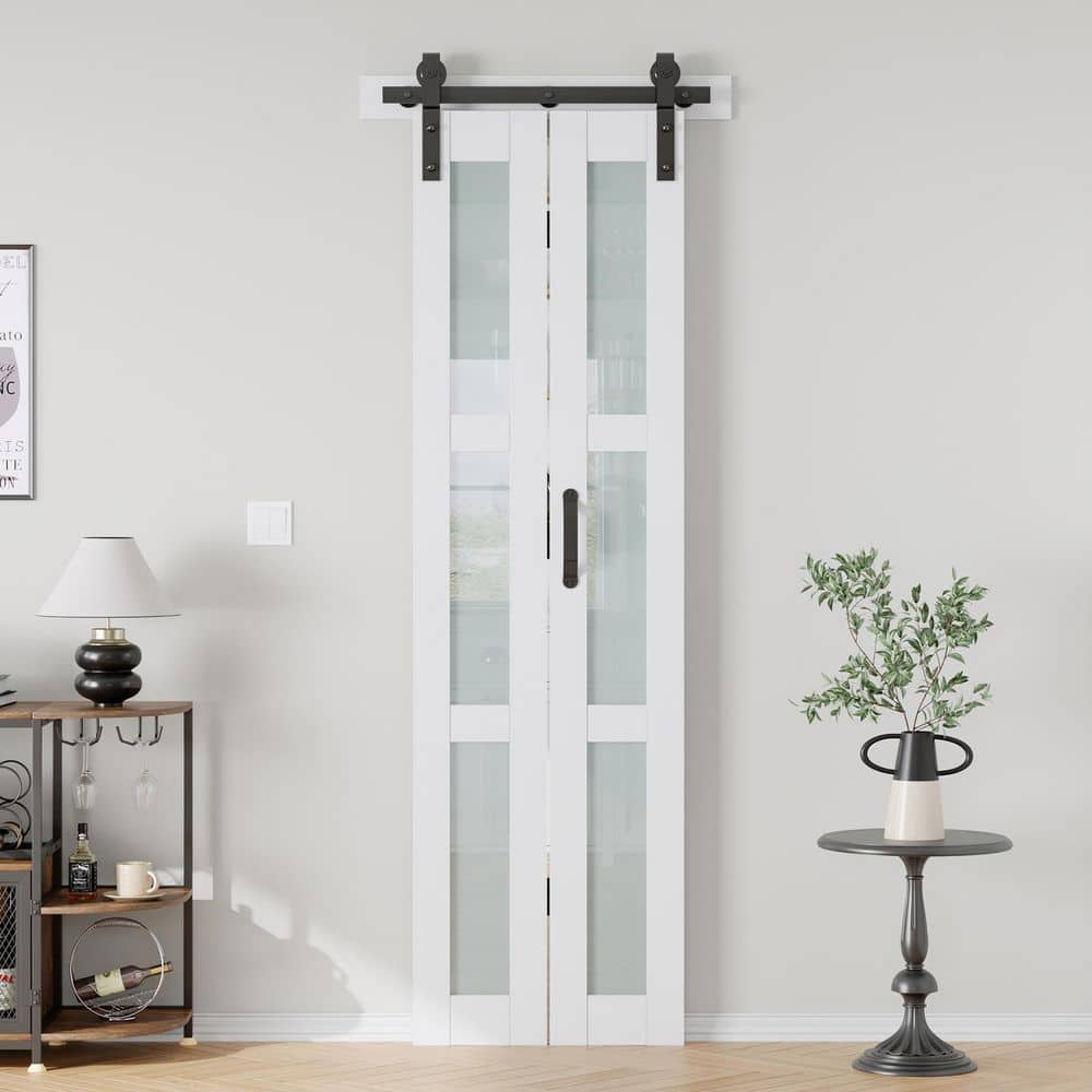 Have a question about easelife 24 in. x 84 in. 3/4 Lite Frosted Glass ...