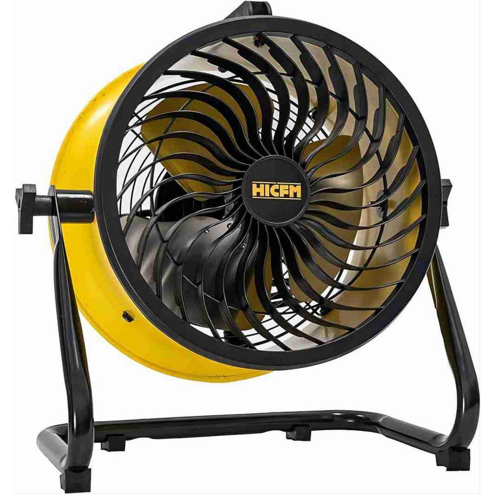 Deeshe 1200 CFM 10 in. heavy-duty High Velocity Turbo Floor Fan ...