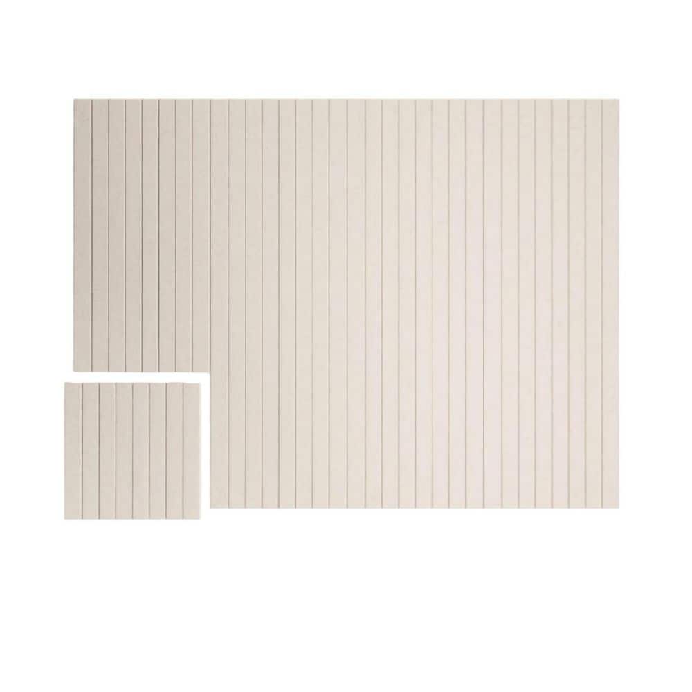 12-Pack 12 in. x 12 in. Beige Felt Framed Memo Board HDF4RNRLBL - The ...