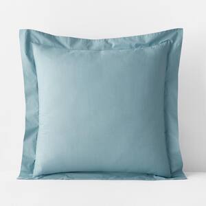 The Company Store Company Cotton Slate Blue Solid 300-Thread Count ...
