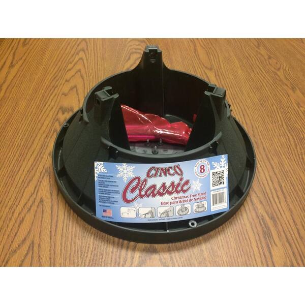 Cinco Classic 152 Tree Stand for up to 8 ft. Trees CTS152C - The Home Depot