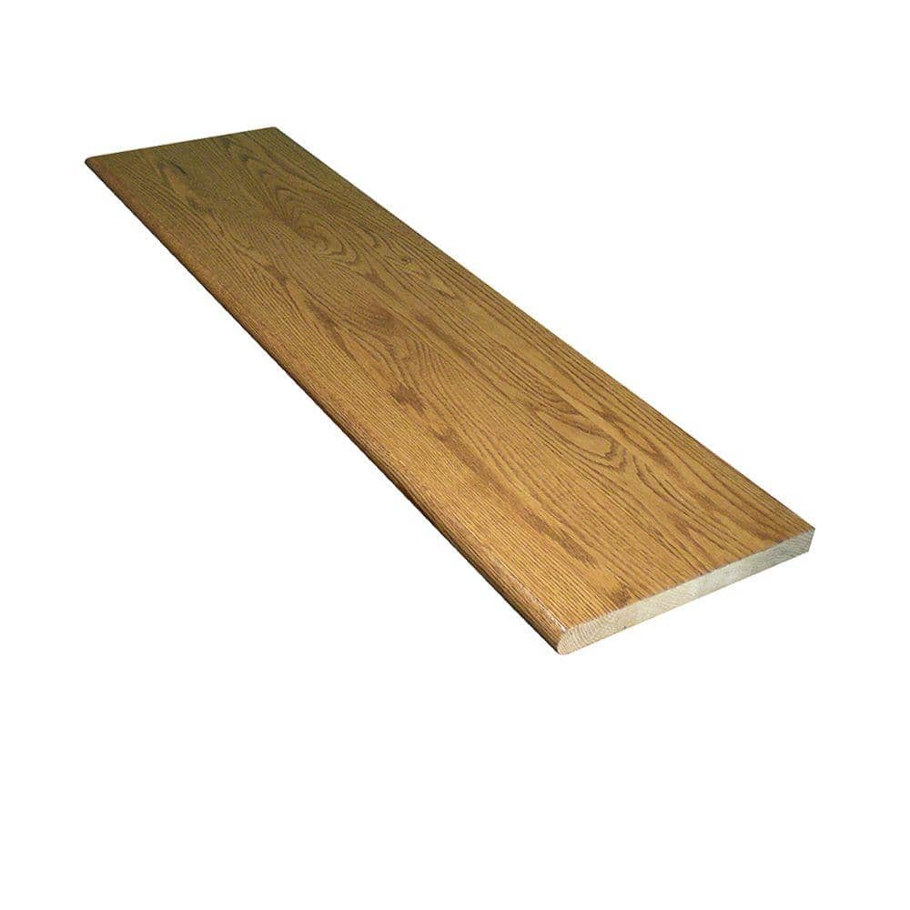 Stairtek 1 in x 11.5 in. x 48 in. Prefinished Marsh Red Oak Tread ...