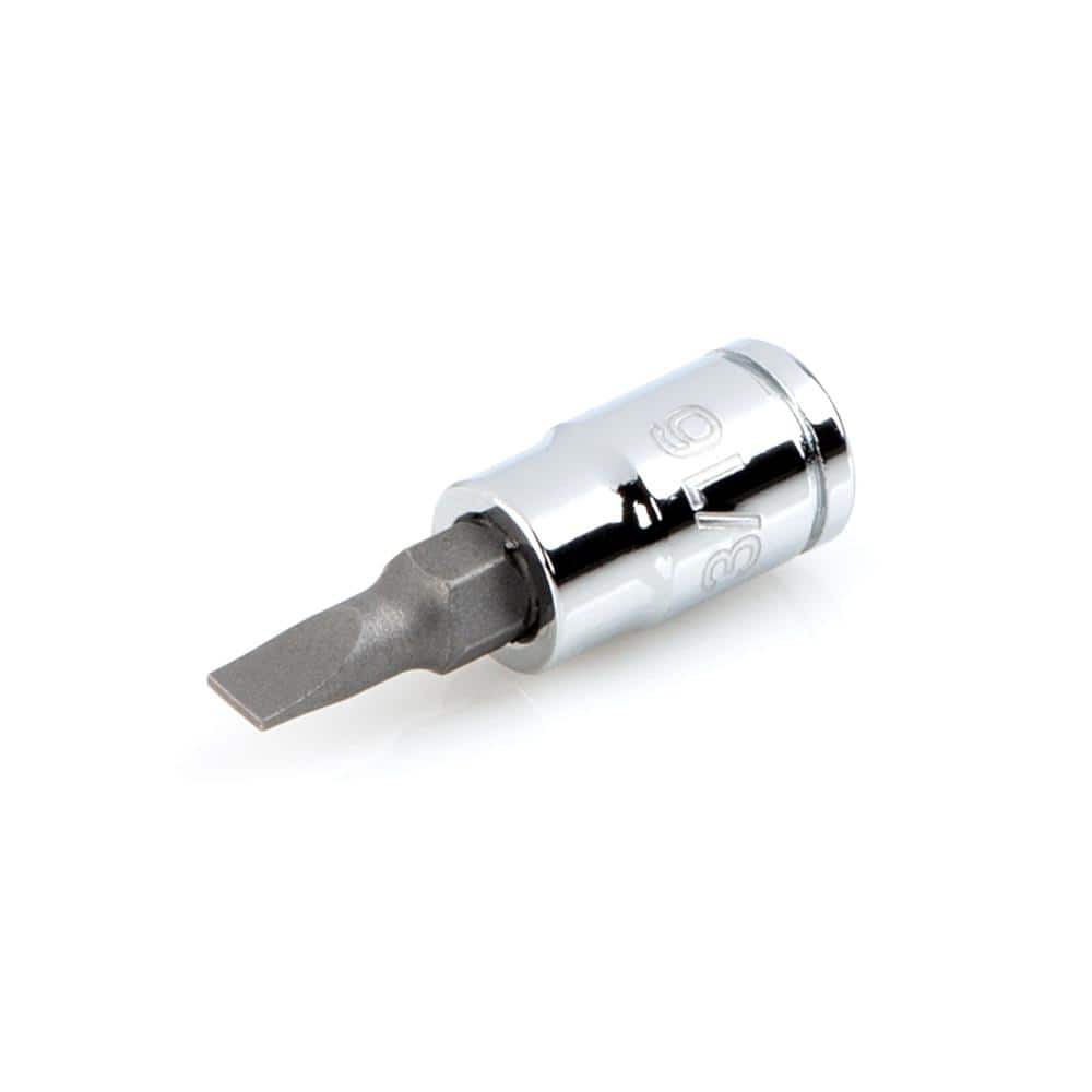 TEKTON 1/4 in. Drive x 3/16 in. Slotted Bit Socket SHB00201 - The Home ...
