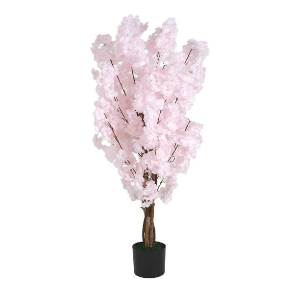 CHRISTOPHER KNIGHT HOME 3.58 ft. Artificial Cherry Blossom Tree with ...