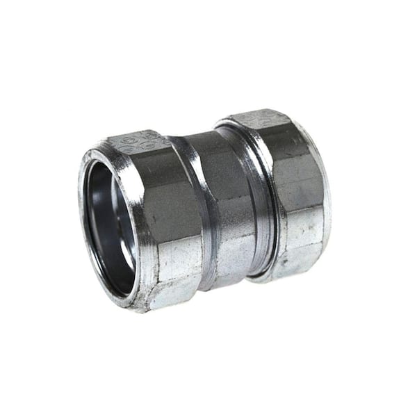 RACO 1-1/4 in. Rigid/IMC Compression Coupling Standard Fitting 1825-1 ...