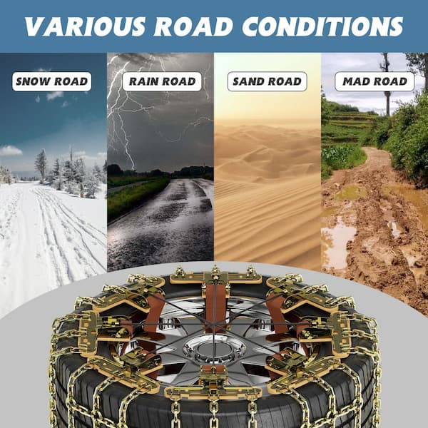 Tire chains for sand store