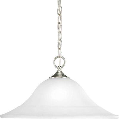 Progress Lighting Trinity Collection 3-Light Brushed Nickel Etched ...