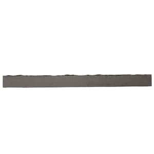 Novik Ledge - 4.13 in. x 30.75 in. Premium Ledge in Mortar Gray (10.04 ...