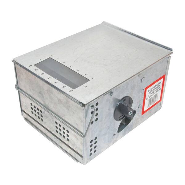 JT Eaton Wind-Up Live Multiple Catch Mouse Trap with Clear Inspection ...