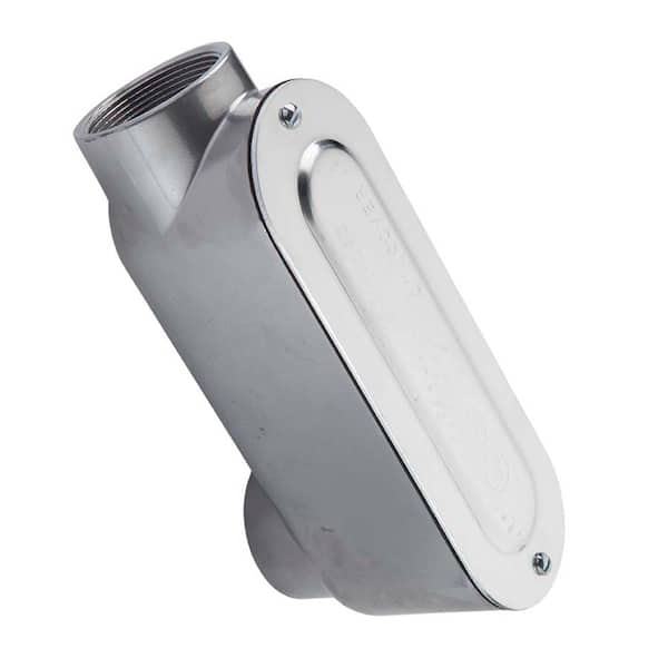 RACO 2 in. E-Series Fitting Rigid/IMC LB Conduit Body, 1-Pack EALB-6CG ...