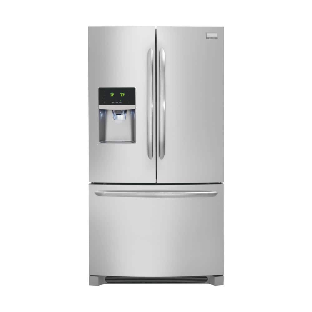 Frigidaire 27.8 cu. ft. French Door Refrigerator in Smudge-Proof ...