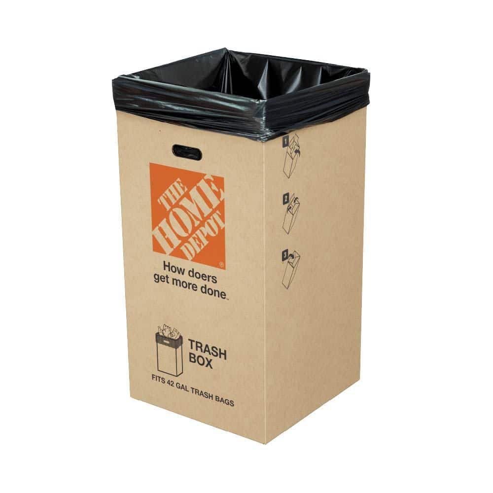 The Home Depot 42 gal. Disposable Trash Can 40KTB - The Home Depot