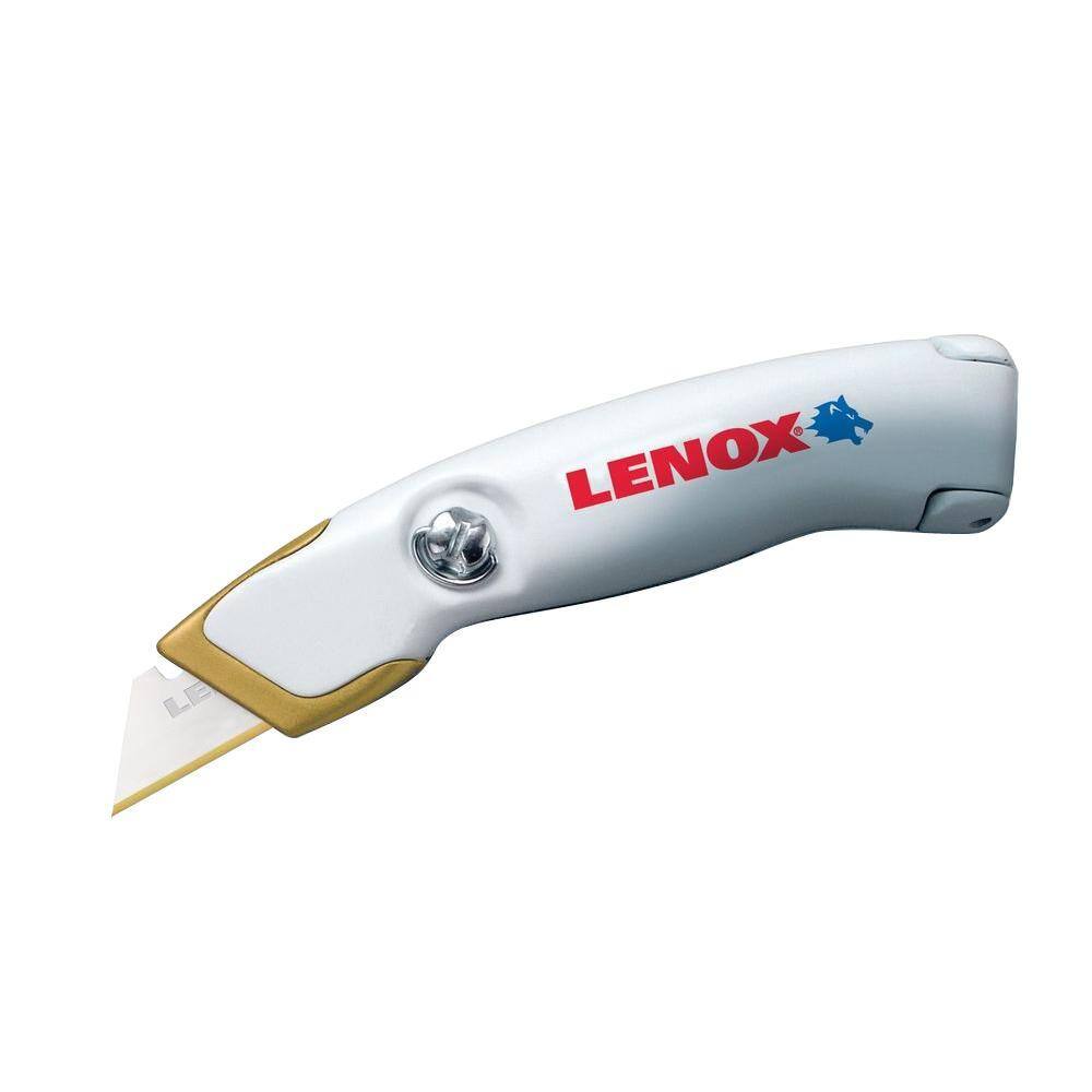 Lenox Utility Knife with Non-Retractable Handle 20354 - The Home Depot