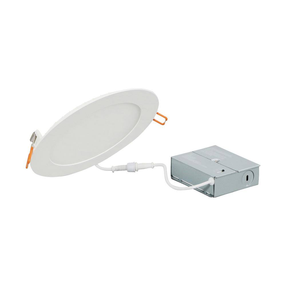 LEDVANCE ValueLED 8 in. 1-Light White Selectable Slim Microdisk Flush ...