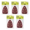 RYOBI 45-Piece 5-1/2 in. Corner Cat Sand Paper Assortment Set - 60, 120 ...