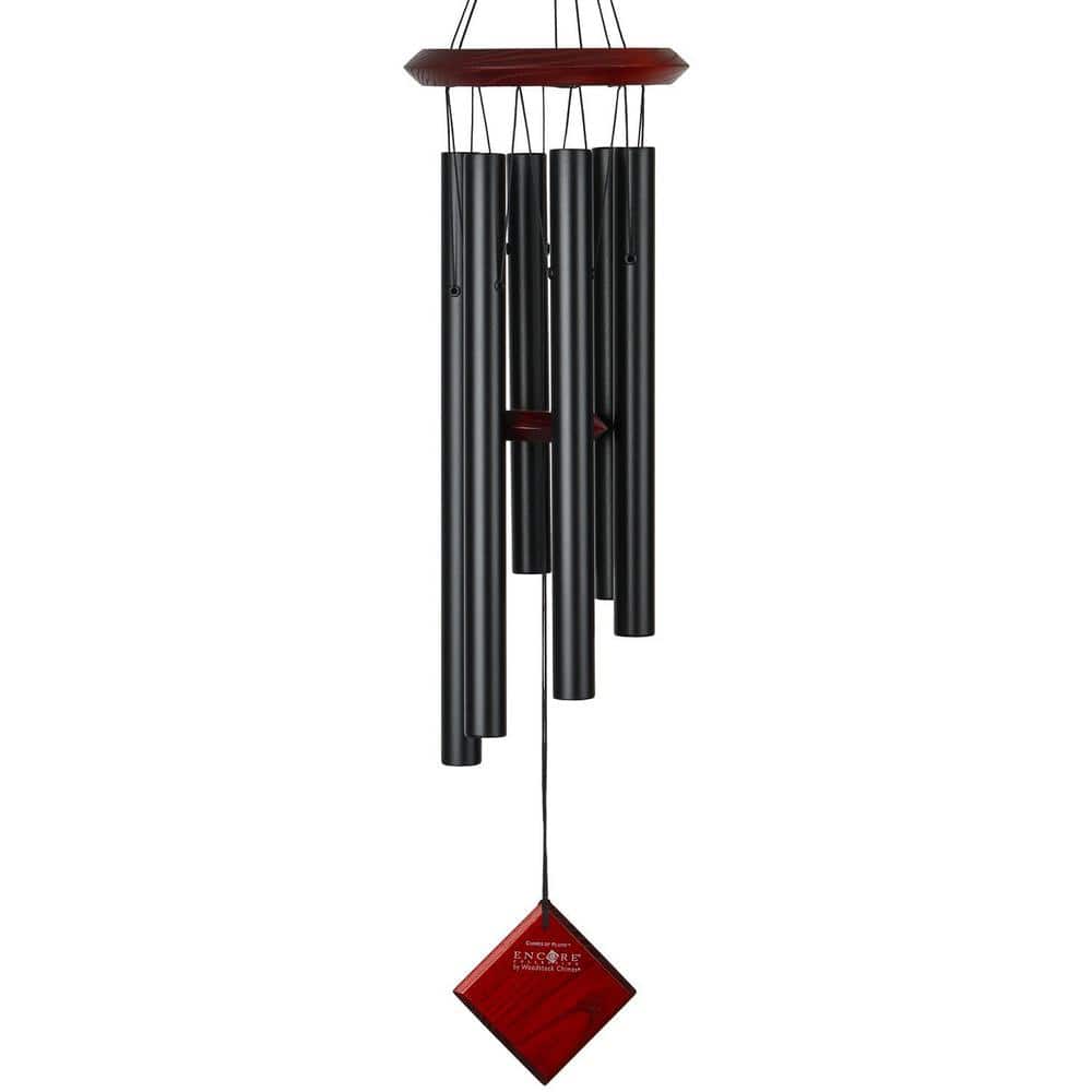 WOODSTOCK CHIMES Encore Collection, Chimes of Pluto, 27 in. Black Wind ...