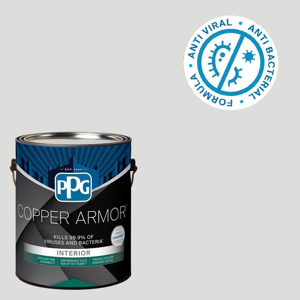 COPPER ARMOR 1 gal. PPG0996-1 Shining Scale Semi-Gloss Antiviral and ...