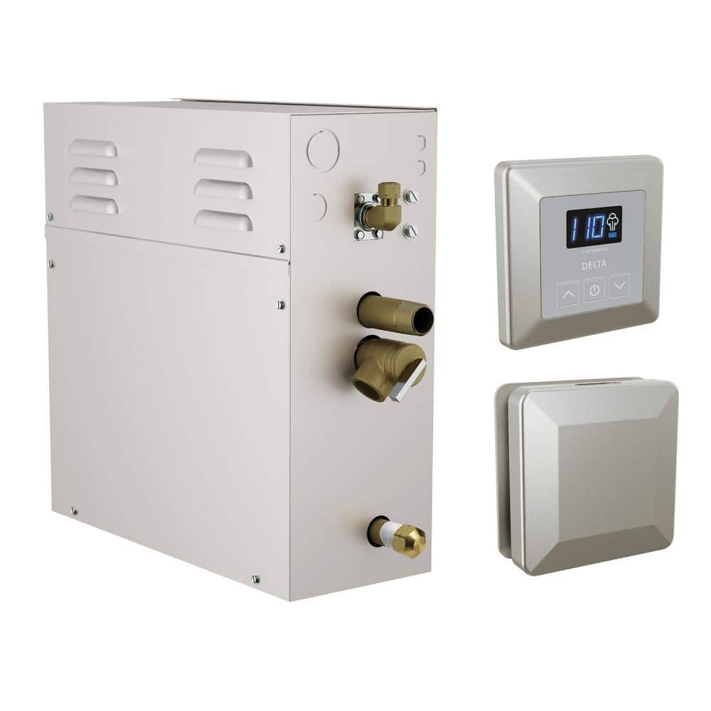 Delta SimpleSteam 10000-Watts Steam Generator in Lumicoat Stainless 5P ...