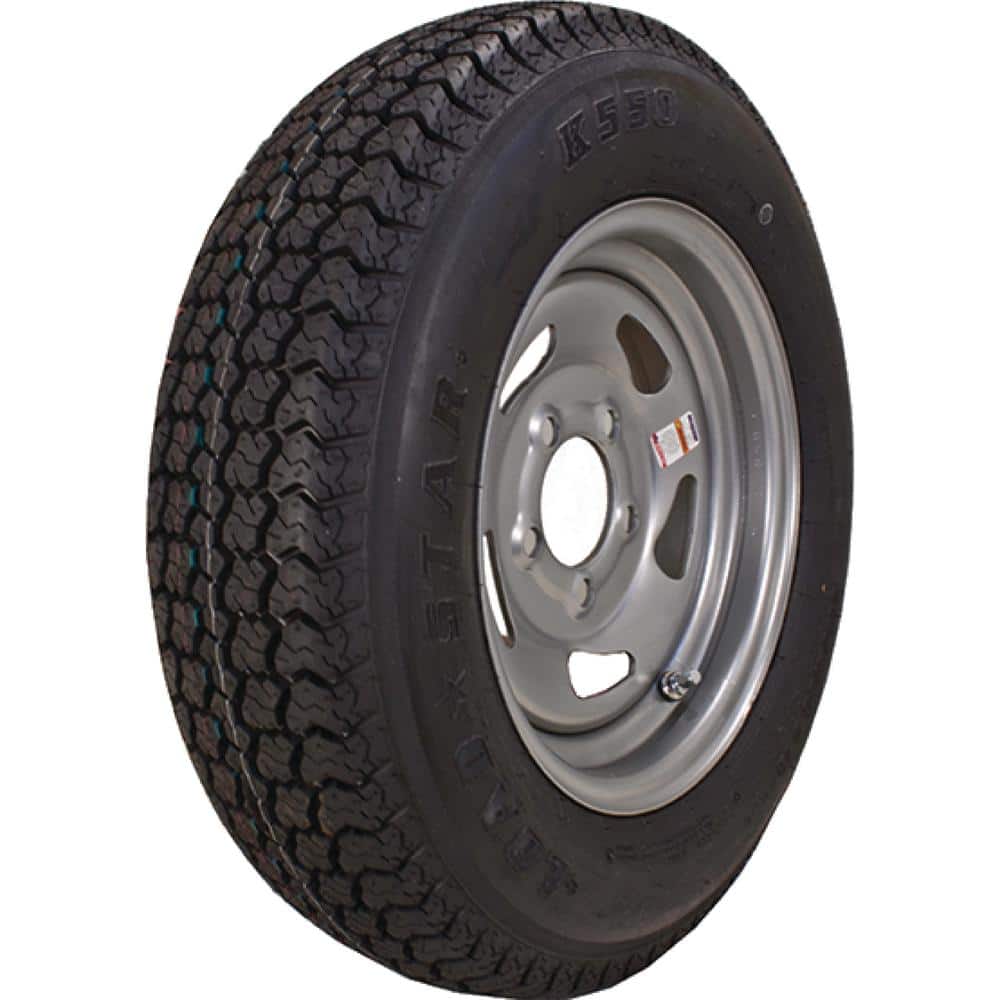 LOADSTAR ST205/75R-15 KR03 Radial 1820 lb. Load Capacity Silver 15 in ...