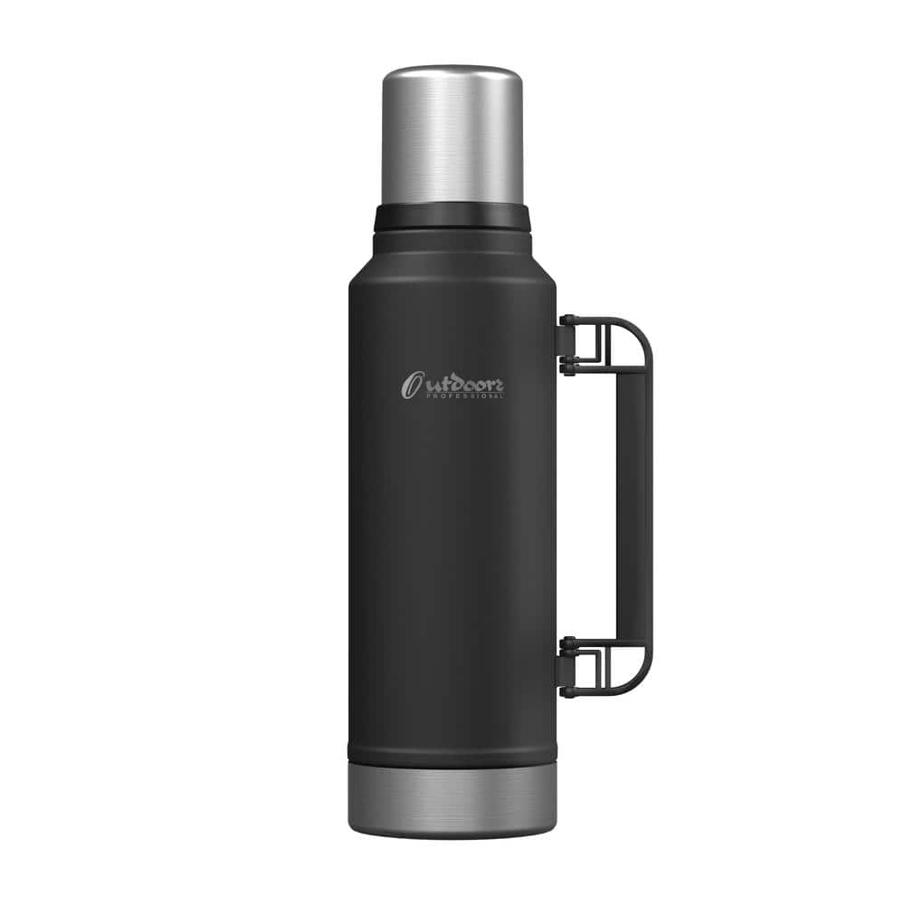 Outdoors PROFESSIONAL 47 oz. Black Stainless Steel Thermo Classic ...