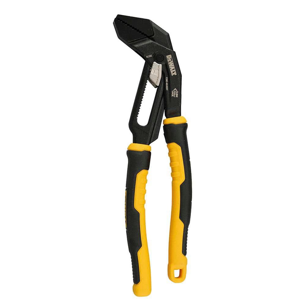 DEWALT 10 in. Slidelock Straight Jaw Pliers DWHT82822 - The Home Depot